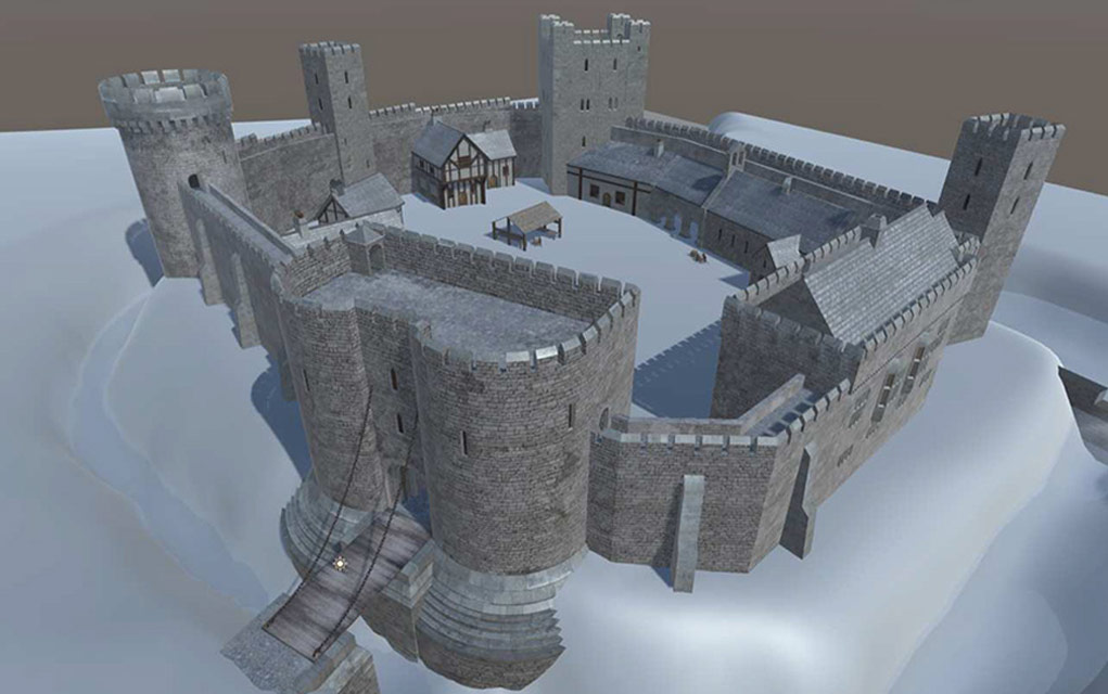 Sheffield’s historic castle has been rebuilt – one pixel at a time ...